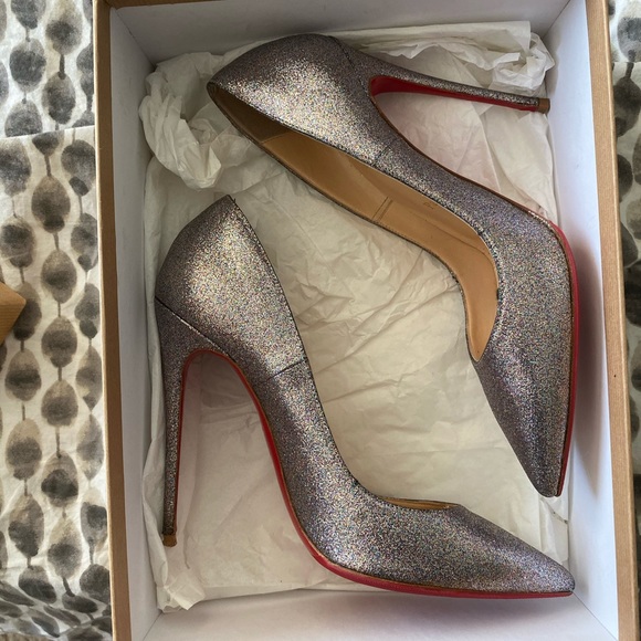 Christian Louboutin | Shoes | Christian Louboutin Glitter So Kate ...